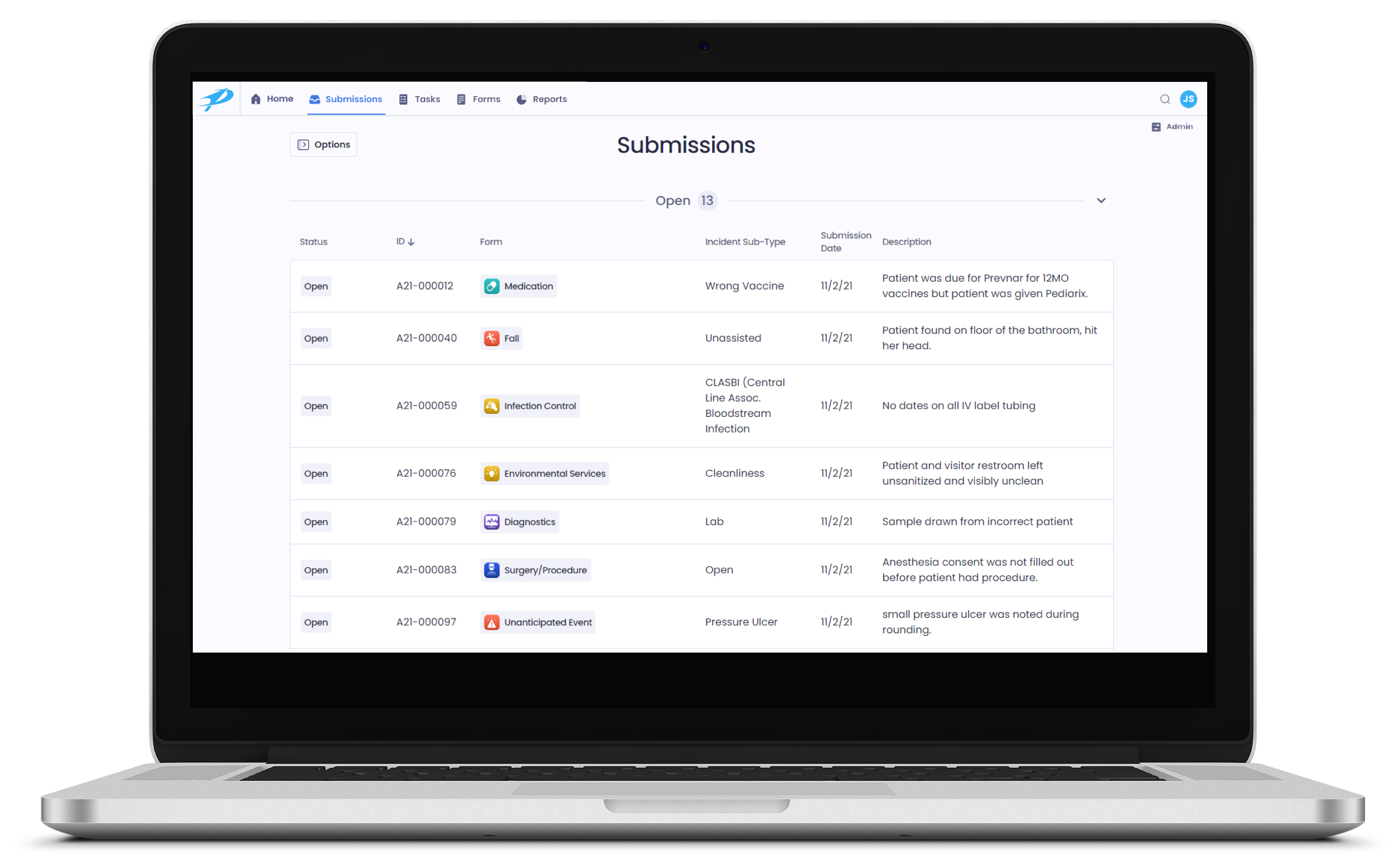 Healthcare Incident Management Reporting Software...Simplified